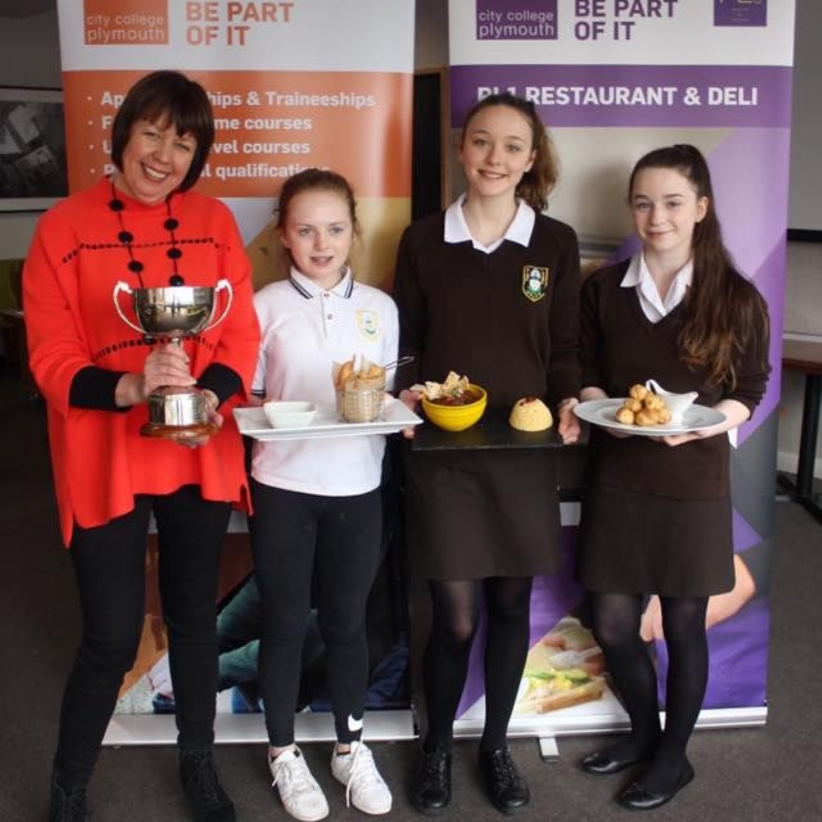Devonport High School For Girls - Plymouth Young Chef Team Challenge 2017