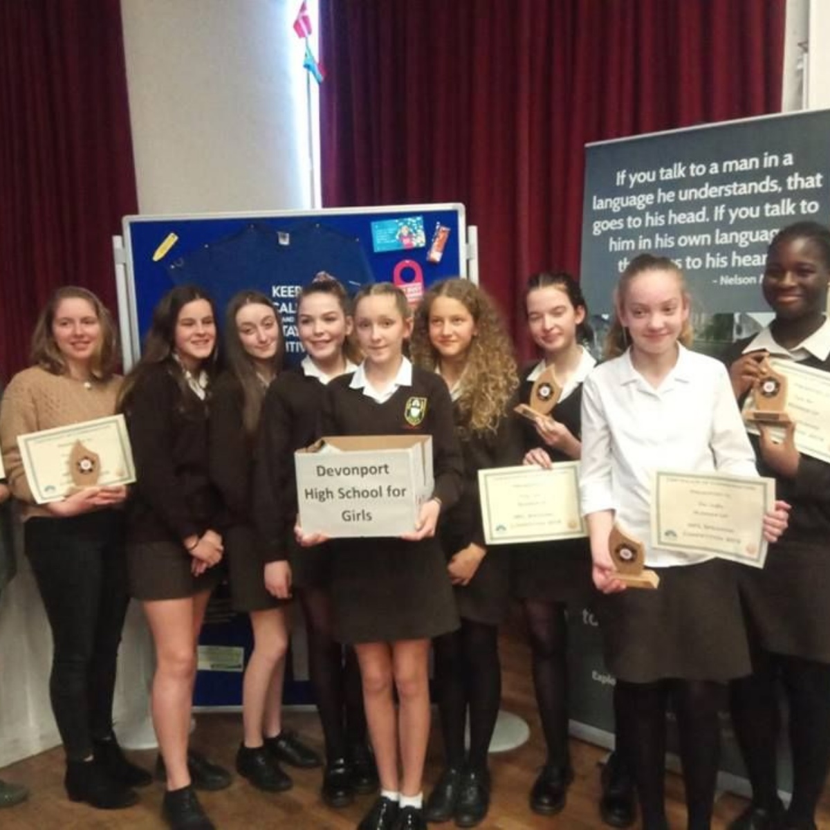 Devonport High School For Girls - MFL Speaking Competition
